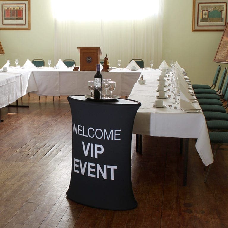 Zephyr's new Air Raiser Podium, instant installation with impact